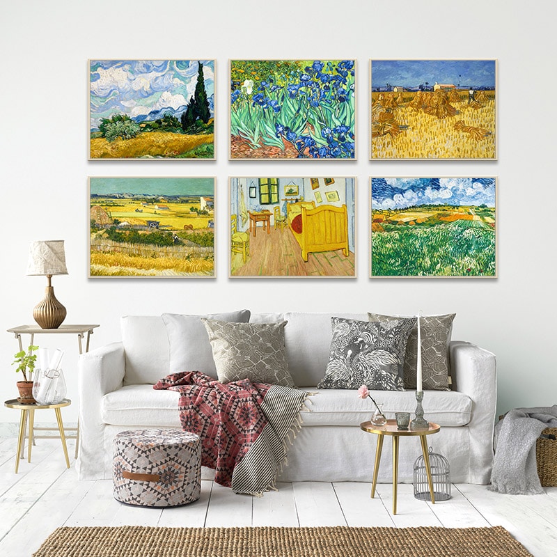 The Bedroom by Van Gogh – Canvas Giclée Print - Pigment Pool