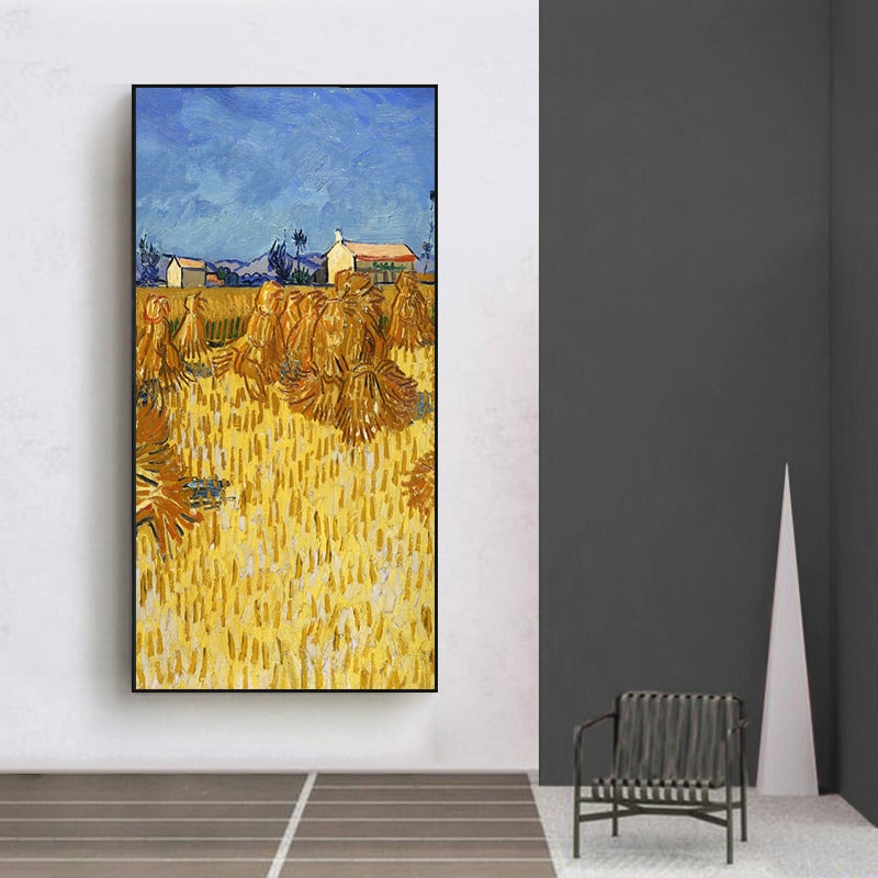 Cornfield Painting Vincent Van Gogh