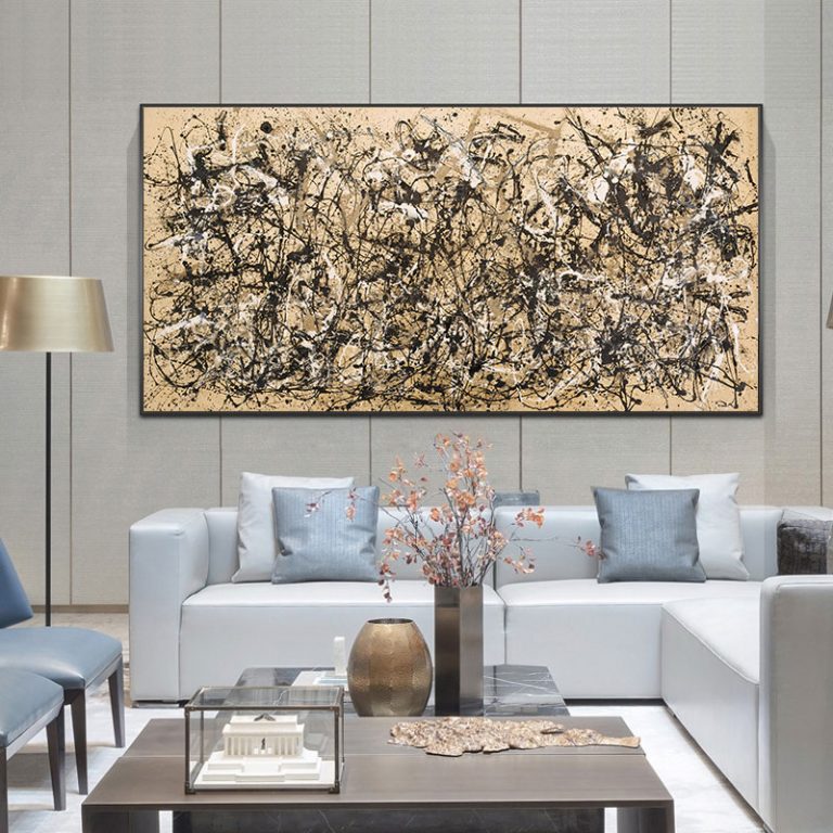 Autumn Rhythm (Number 30) by Jackson Pollock – Canvas Giclée Print ...