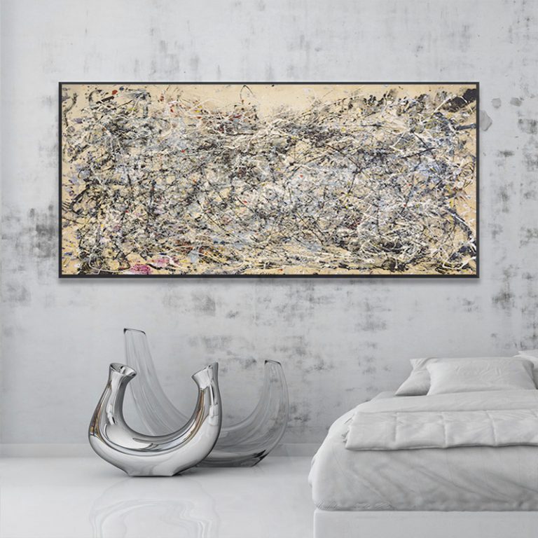 Number 1A (1948) by Jackson Pollock – Canvas Giclée Print - Pigment Pool