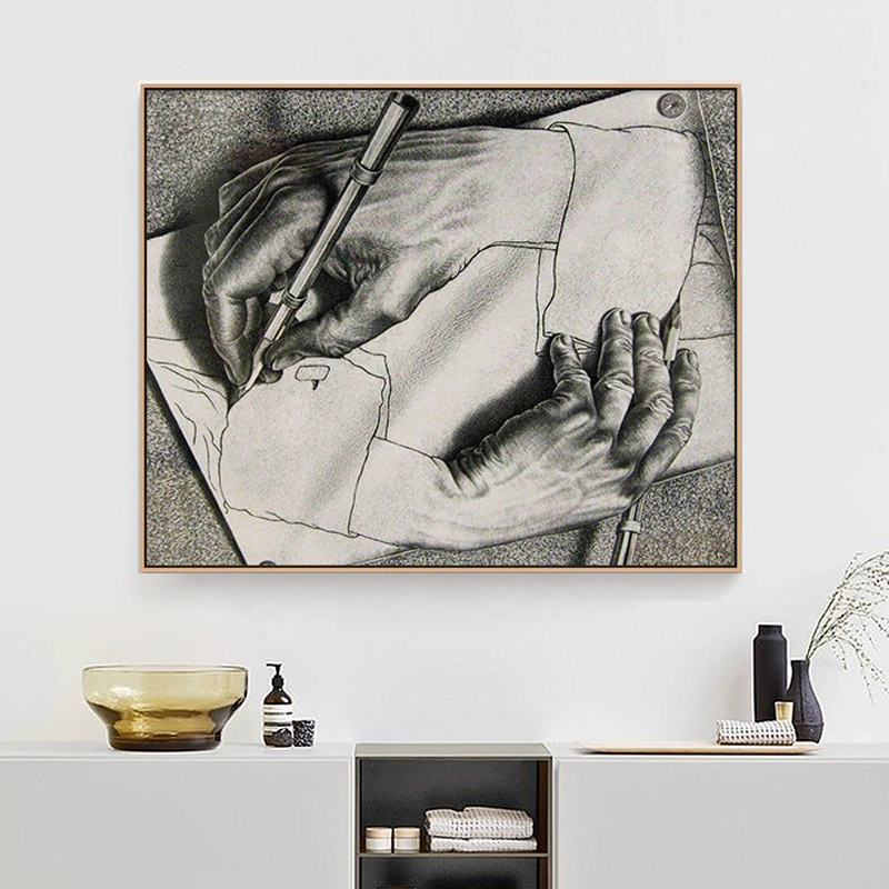 Drawing Hands Escher